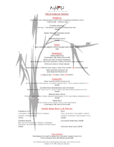 Menu – Naru